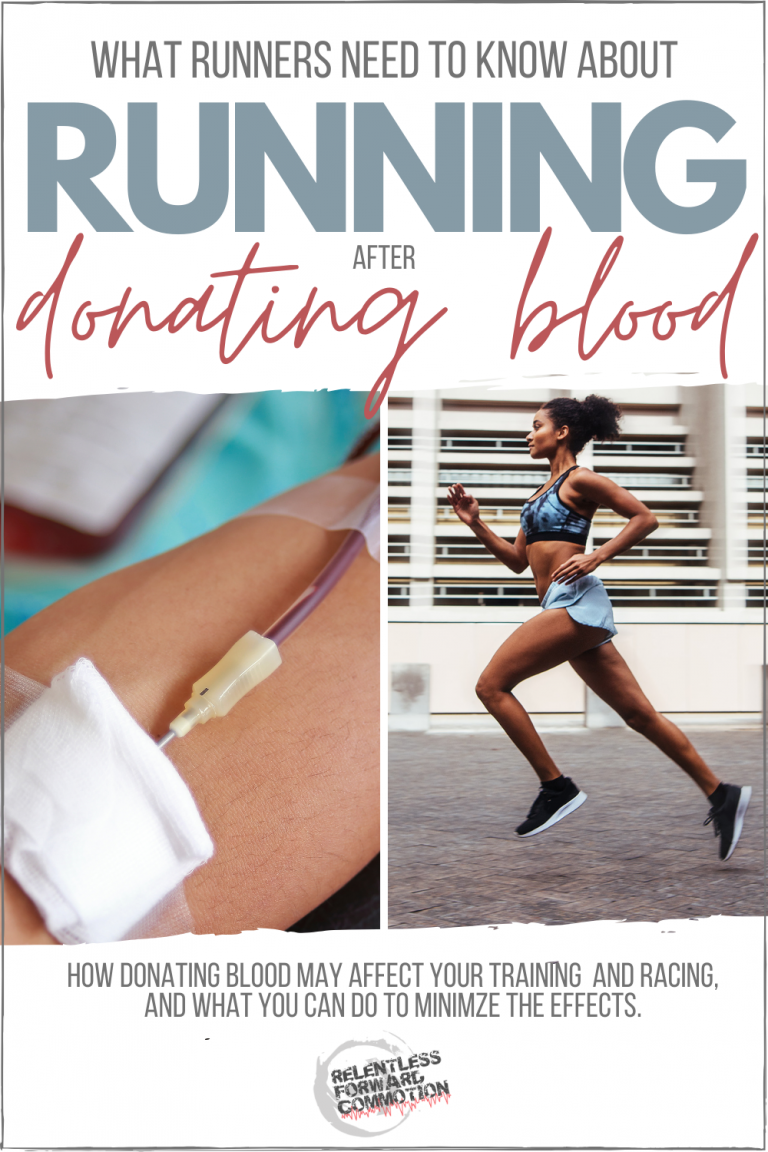 Running After Donating Blood: How Giving Blood Affects Training ...