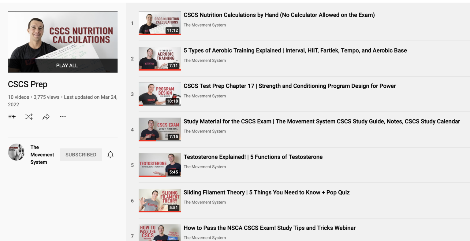How I Passed the NSCA CSCS Certification Exam - RELENTLESS FORWARD ...