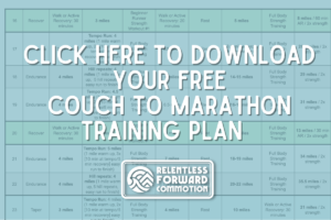 (Free) Couch to Marathon Training Plan: Run & Strength PDF - RELENTLESS ...